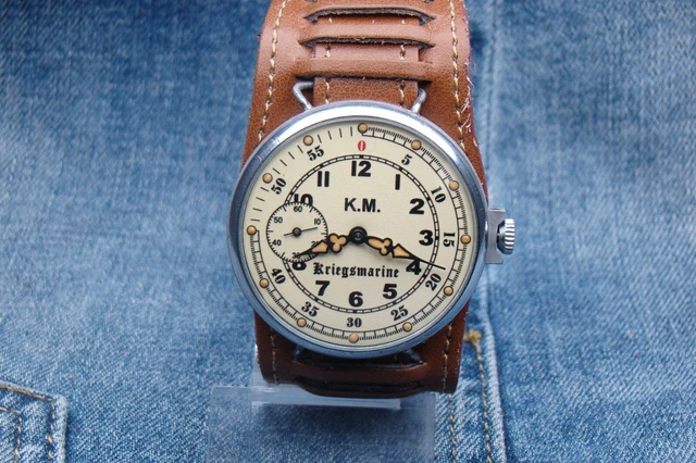 GERMAN NAVY FLEET KM KRIEGSMARINE U-BOOT BOAT MILITARY WATCH ww2 type ...
