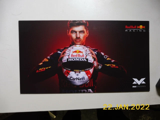 CARTOLINE / POSTCARDS RED BULL Max Verstappen and Sergio Perez copia n ...