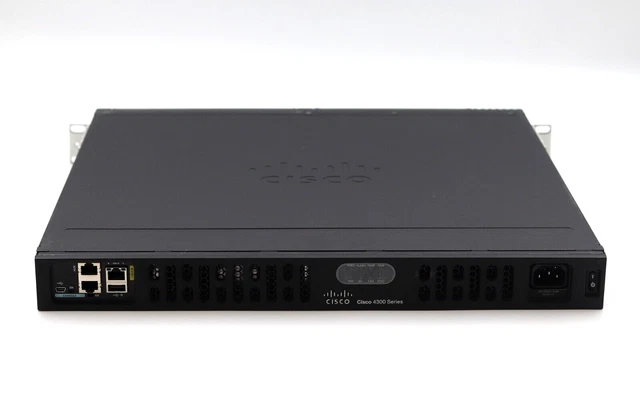 CISCO ISR 4331 Integrated Service Router with Ears P/N: ISR4331/K9 V07 ...