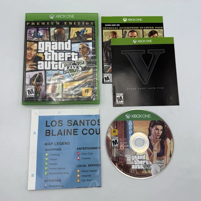 GRAND THEFT AUTO V Premium Edition GTA 5 (Xbox One) Refurbished Very ...