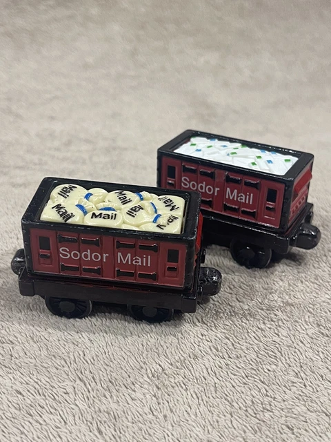 THOMAS & FRIENDS Take N Play Sodor Mail Car Diecast Trains Trucks £11. ...