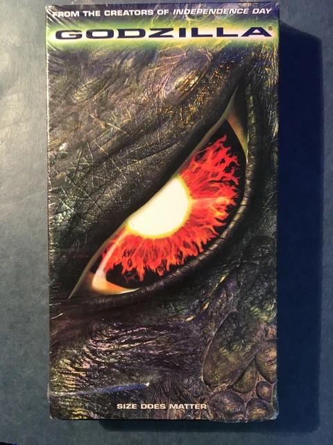 NASTRO VHS GODZILLA, stelle Matthew Broderick, Jean Reno, Maria Pitillo ...