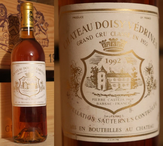 1992ER CHATEAU DOISY Vedrines - Sauternes - TOP ***** EUR 59,00 ...