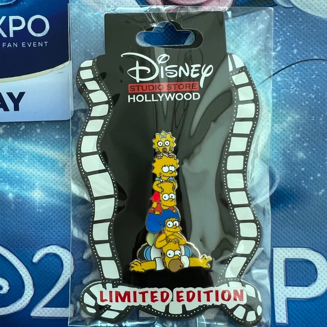 DISNEY D23 EXPO 2022 DSSH Simpsons Film Stack Series LE 500 EUR 70,62 ...
