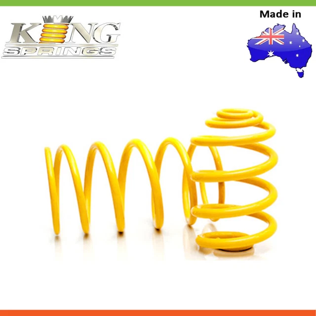 4X KING SPRINGS Front & Rear LOWERED COIL SPRINGS For HOLDEN COMMODORE ...