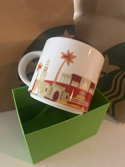 NWT STARBUCKS KUWAIT 🇰🇼 Been There You Are Here Series Coffee Mug 14oz ...