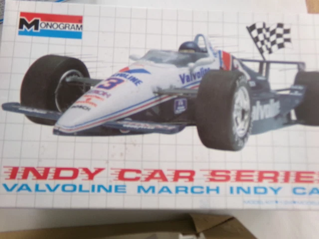 MONOGRAM BAUSATZ 2791 INDY CAR SERIES VALVOLINE MARCH INDY CAR im ...