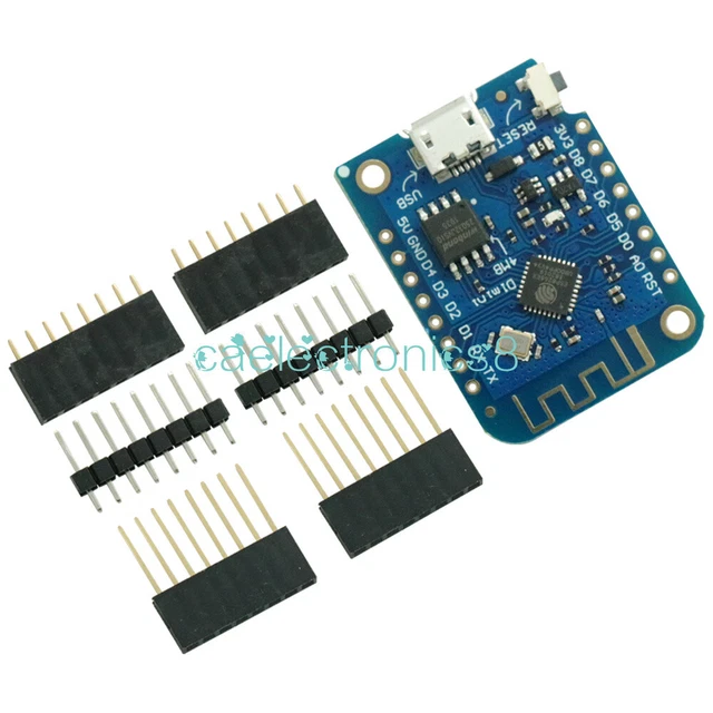 WEMOS D1 MINI V3.0.0 WIFI Internet ESP8266 CH340G Development Board For ...