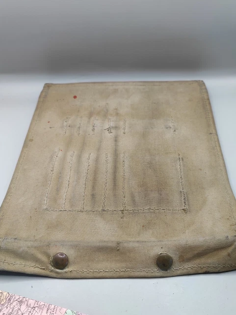 WW2 1941 WARING & Gillow Army Map Case Folder + G Philip Map pages ...