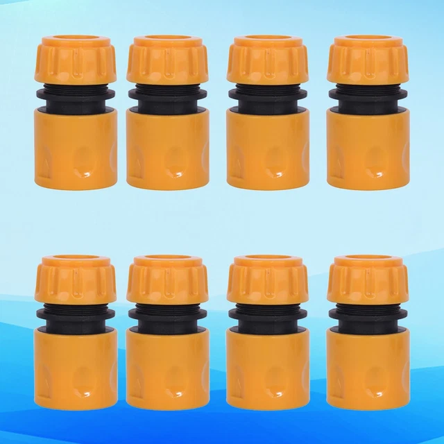 8PCS 20MM WATER Connector Quick Connect Fittings Plastic Water Hose ...