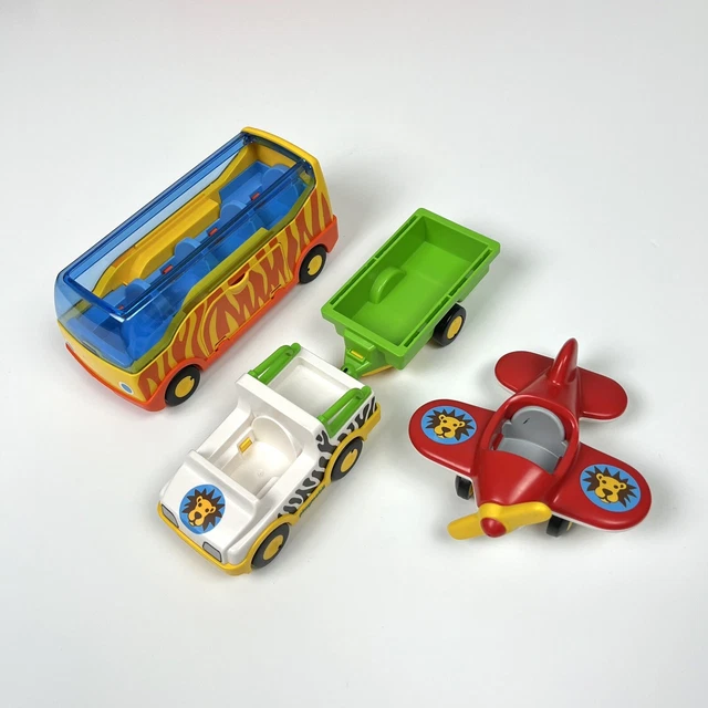 PLAYMOBIL SAFARI FIGURINES Safari Bus Air Plane Truck & Trail Play ...