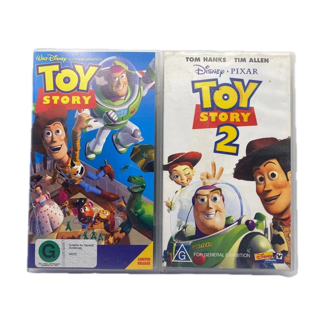 TOY STORY 1 & 2 VHS Collectible Tapes Walt Disney $30.00 - PicClick AU