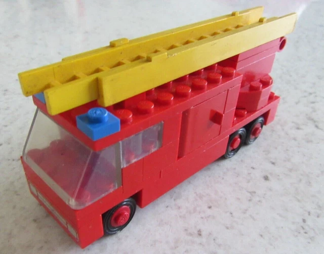 LEGO - 658-1 Fire Engine Set. 1974 Town Legoland. Lego Land. Vintage £4 ...