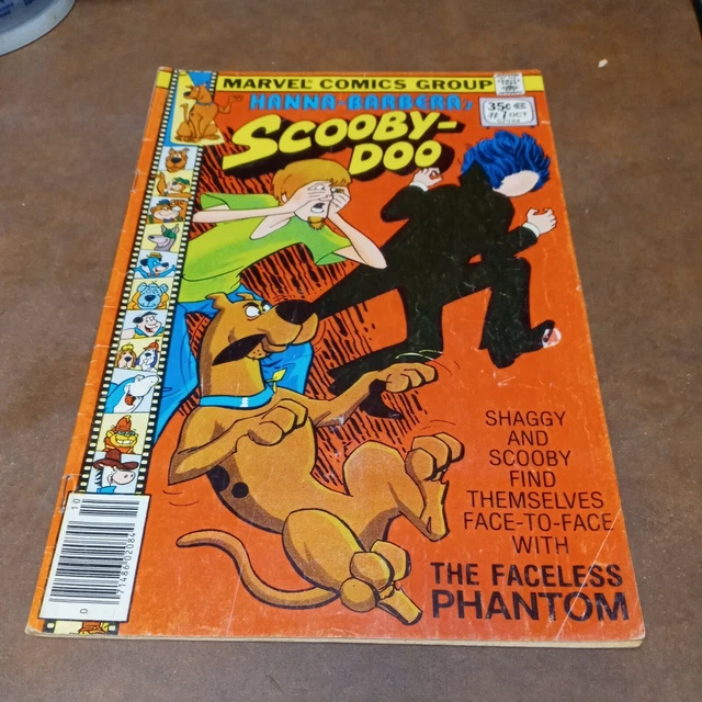 SCOOBY-DOO 7 HANNA Barbera scarce Marvel comics 1978 Bronze Age cartoon ...