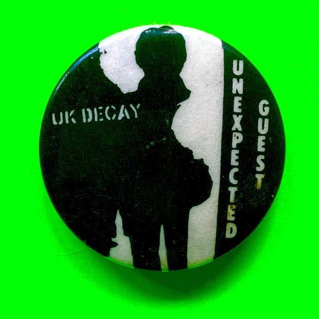 RARE 🔥 ORIGINAL 1980’s 🔥 U.K. DECAY 🔥 PUNK BADGE PIN 🔥 £85.00 - PicClick UK