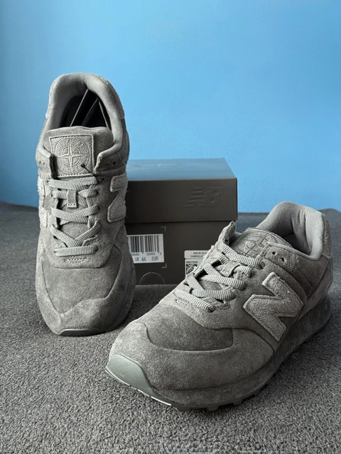 NEW BALANCE X Stone island 574 Ghost Grey | SIZE UK 9.5 | Fast Ship £ ...