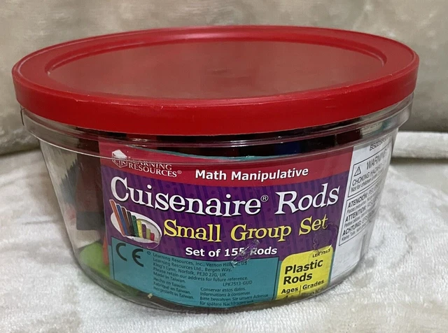 LEARNING RESOURCES CUISENAIRE Rods Counting Sticks Math Manipulative ...