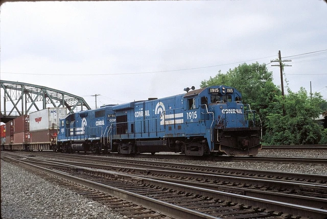 CONRAIL (CR) - B23-7 - #1915 - Original 35 mm diapositive EUR 5,51 - PicClick FR