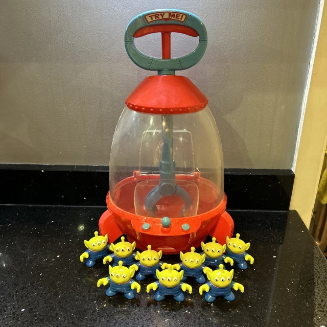 RARE DISNEY STORE Toy Story 3 Large Spacecrane Claw Grabber Aliens Rare ...