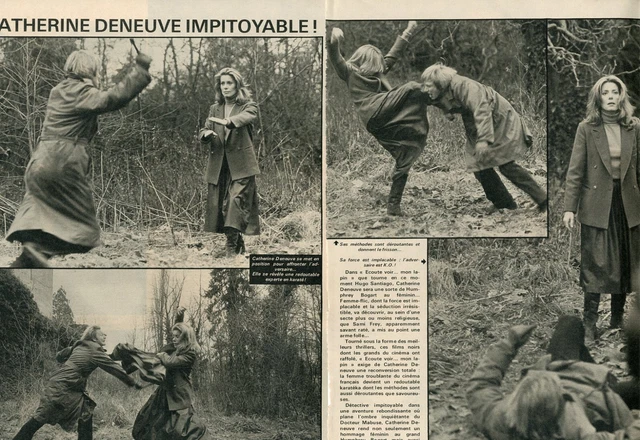 COUPURE DE PRESSE Clipping 1978 Catherine Deneuve (2 pages) EUR 5,00 - PicClick FR
