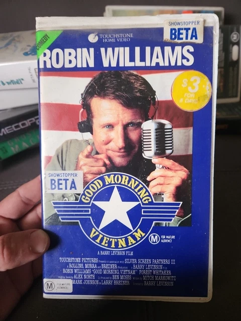 GOOD MORNING VIETNAM - BETA VHS - V47 $30.00 - PicClick AU