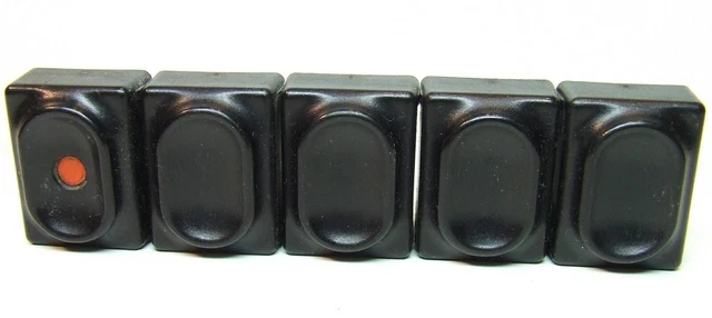 GRUNDIG CITY BOY 700 5 X Push Button Knob Knopf Druckknopf Transistor ...