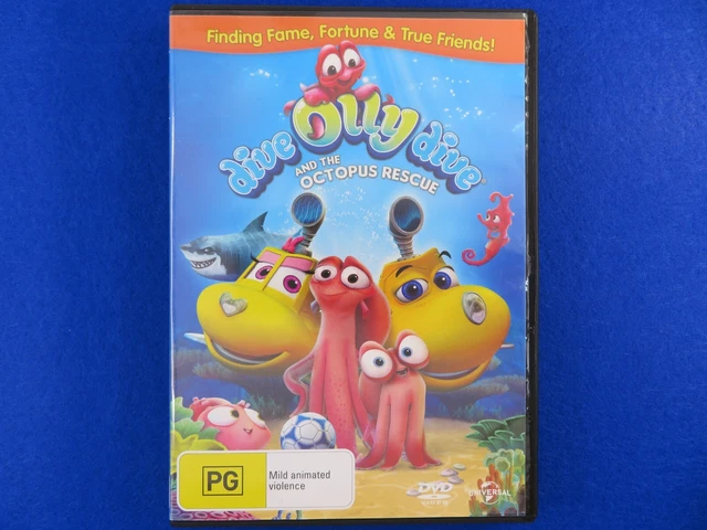DIVE OLLY DIVE And The Octopus Rescue - DVD - Region 4 - Fast Postage ...