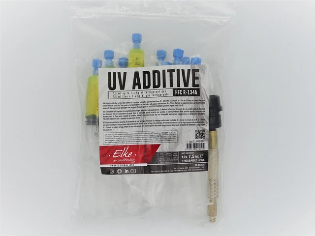 UV CONTRAST AGENTS Additive Leak Detection 12x for Air Conditioning ...