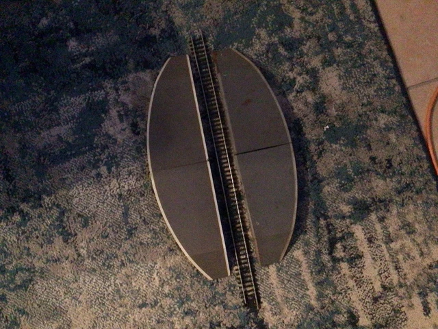 4 TRIANG OO Gauge R64R Platform Ramp Edge Curved - Vintage Model Rail £ ...