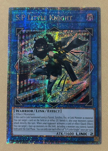 YU-GI-OH! S:P LITTLE Knight AGOV-EN046 Quarter Century Secret Rare 1st Edition EUR 700,57 ...