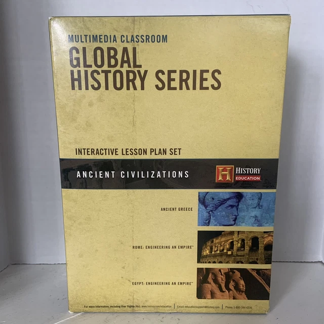 MULTIMEDIA CLASSROOM GLOBAL History Series: Ancient Civilizations DVD ...