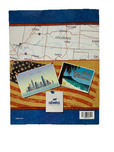 ABEKA MY STATE Notebook Fourth Edition History Series USED PLEASE READ ...