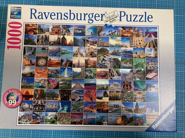 PUZZLE 1000 TEILE "Beautiful Places on Earth" von Ravensburger EUR 8,00 ...