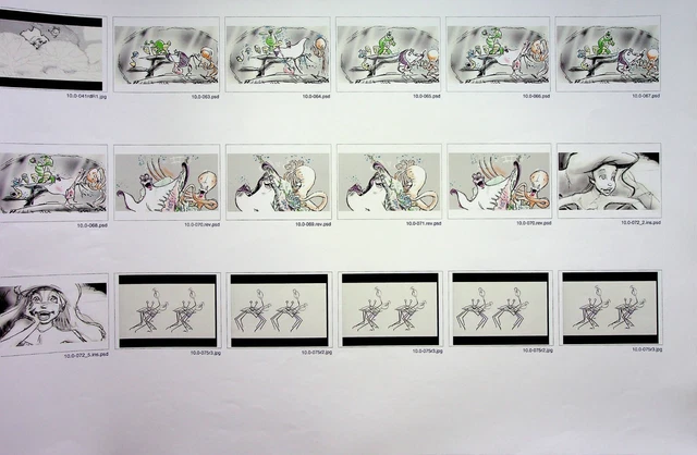 THE LITTLE MERMAID Ariel's Beginning Production Film Storyboard ...