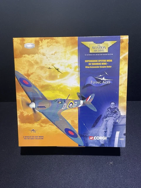CORGI 49002 SUPERMARINE Spitfire MKIIA Tangmere Wing Douglas Bader ...