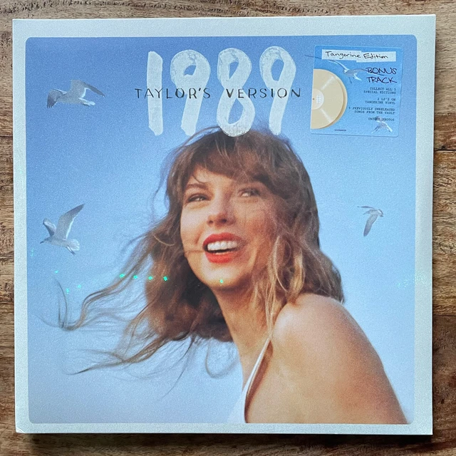 TAYLOR SWIFT 1989 Taylor's Version Rose Garden Pink Colour Vinyl LP ...