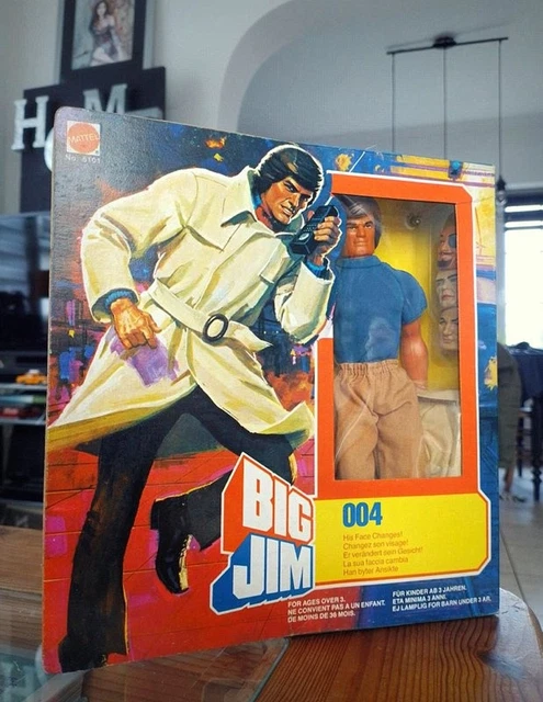 BIG JIM AGENT 004 Mattel Agent secret Epoque Goldorak James Bond Box ...