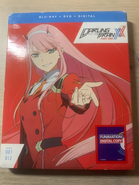 DARLING IN THE Franxx Anime Part Two 1-12 Blu-ray/DVD/Funimation w ...