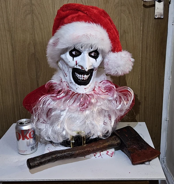 LIFE SIZE ART The Clown Terrifier 3 Bust Prop £203.52 - PicClick UK
