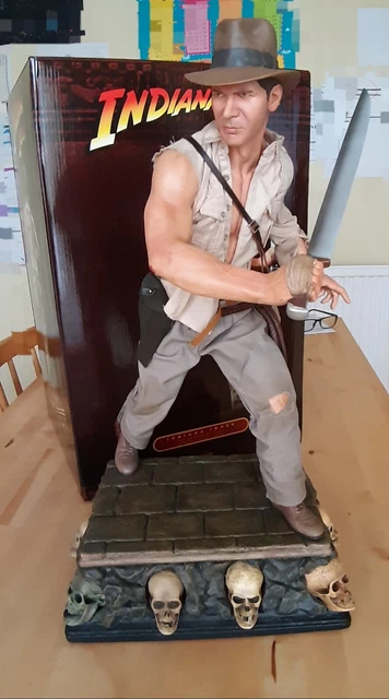 SIDESHOW COLLECTIBLES PREMIUM Format Indiana Jones Temple Of Doom ...