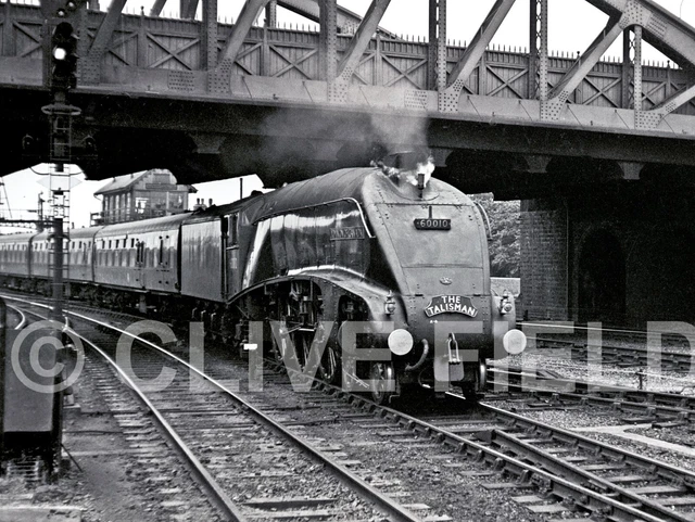 RAILWAY PHOTOGRAPH 6X4 from the original negative. LNER 60010 ...