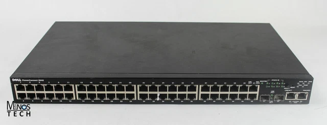 DELL POWERCONNECT 3548 48-Port Managed Ethernet Switch Rack Mountable £ ...