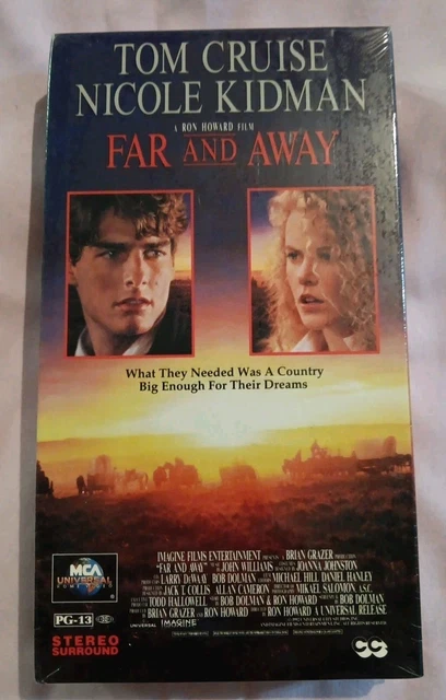 FAR AND AWAY VHS Tape 1992 Tom Cruise Nicole Kidman Brand NEW SEALED £8.84 - PicClick UK