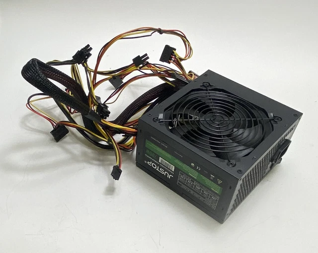 JUSTOP PSU700SIL 700W Professional Big Fan Power Supply Unit (PSU) £23. ...