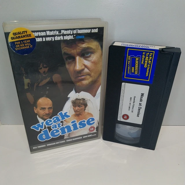 WEAK AT DENISE (Craig Fairbrass) Blockbusters Ex Rental Sexually Exp ...