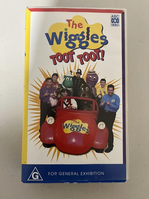 THE WIGGLES TOOT Toot VHS Video Tape 1998 ABC Kids Original Cast ABC ...