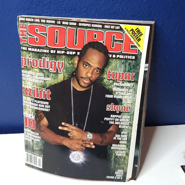 THE SOURCE MAGAZINE October 2000 #133 Xzibit Prodigy Mack 10 Big L ...