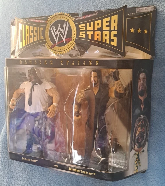 WWE/WWF JAKKS CLASSIC superstars Mankind v The Undertaker 2 Pack $183.99 - PicClick CA