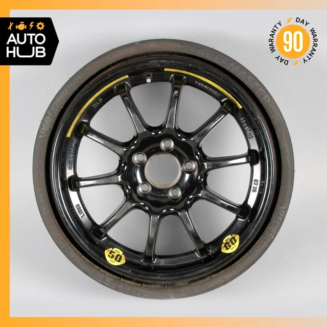 MERCEDES R230 SL500 SL550 Emergency Spare Tire Wheel Donut Rim 17" 17 ...