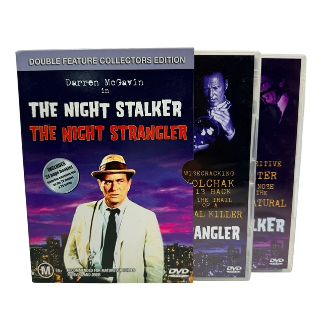 THE NIGHT STALKER Double Feature DVD Box Set 1970’s Horror Films Darren ...